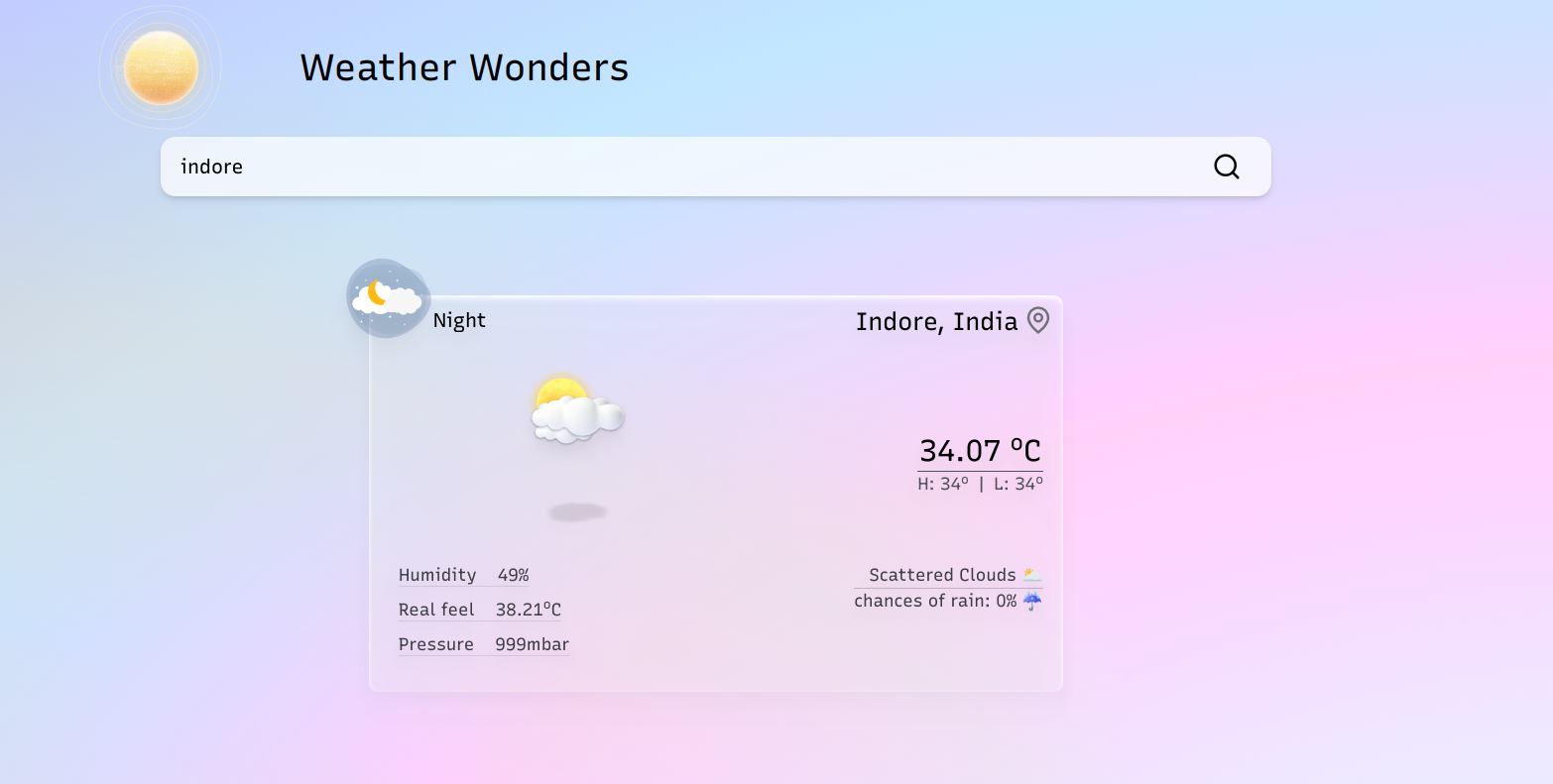 GitHub - ItsAnkitPatel/weather-app: A weather app with modern UI.