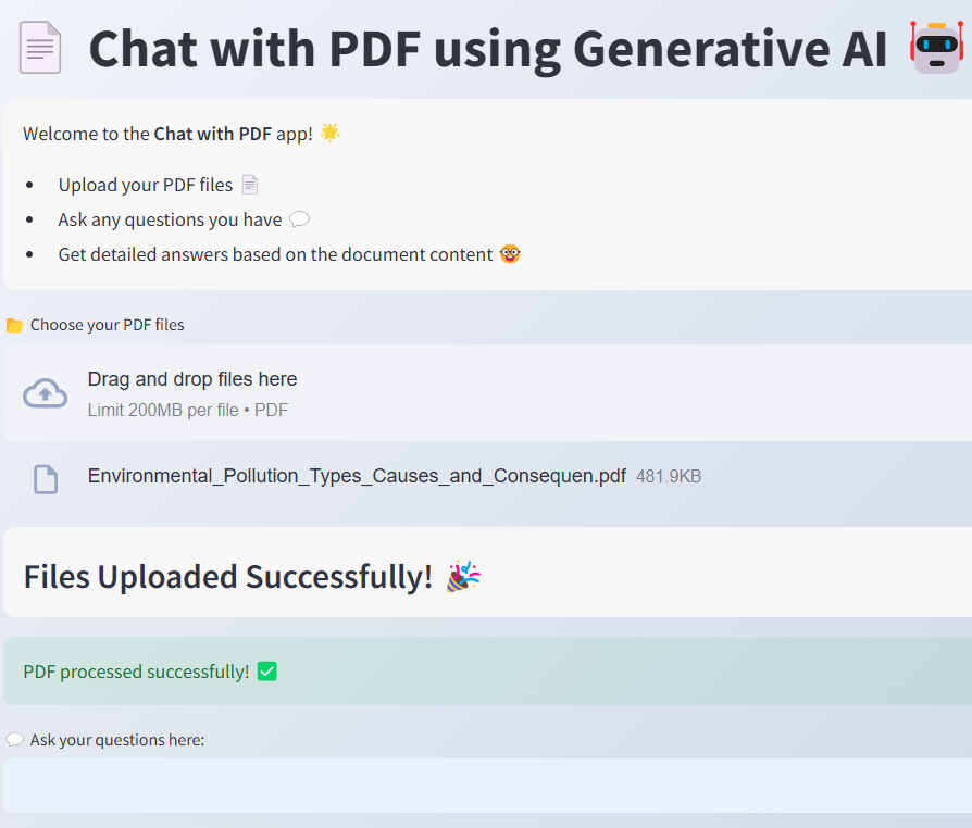 GitHub - PravinJ017/GenAI_PDF_Insight_Bot: GenAI PDF Insight Bot is a Streamlit app that uses ...