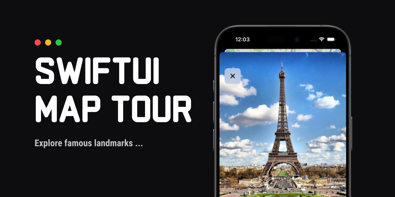 Github Ivansaulswiftui Map Tour A Minimalistic Maptour App Built With Swiftui Using Mapkit