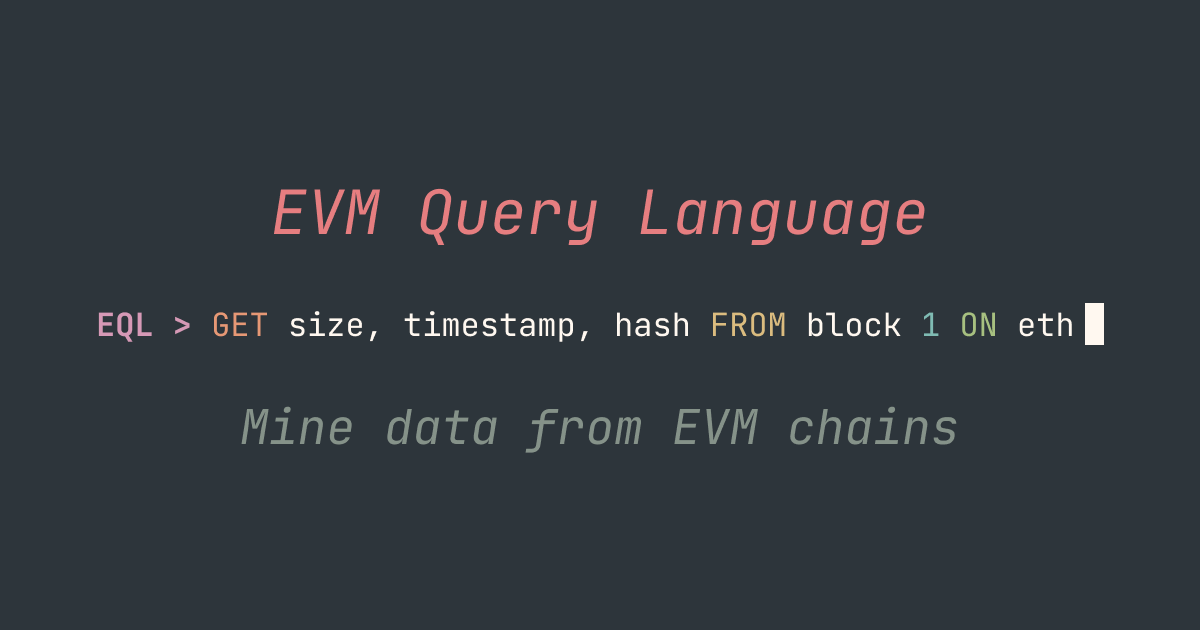 eql/docs/installation.md at main · iankressin/eql · GitHub eql/docs/installation.md at main · iankressin/eql · GitHub