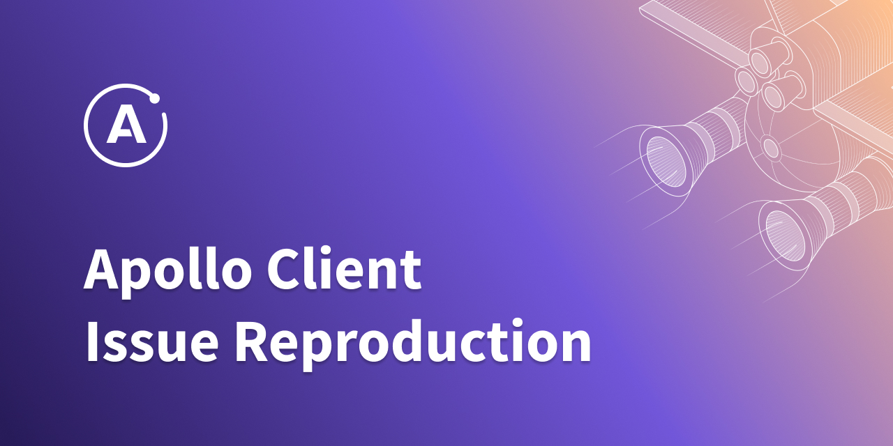 GitHub - apollographql/react-apollo-error-template: Apollo Client issue reproduction.