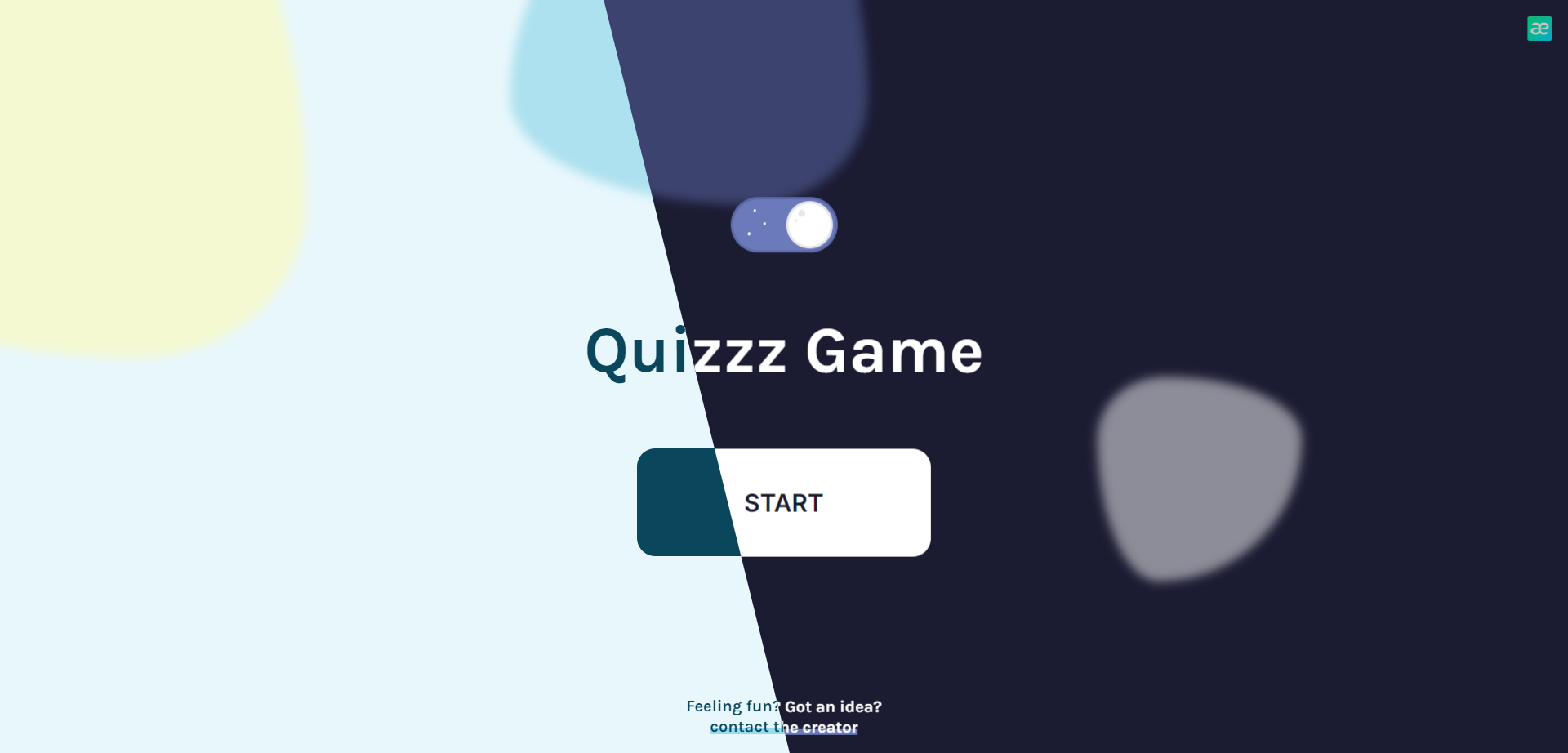 GitHub - TatsianaBunevich/project_quizzz_game: It's an engaging web-based quiz app. Try it out! 🎮