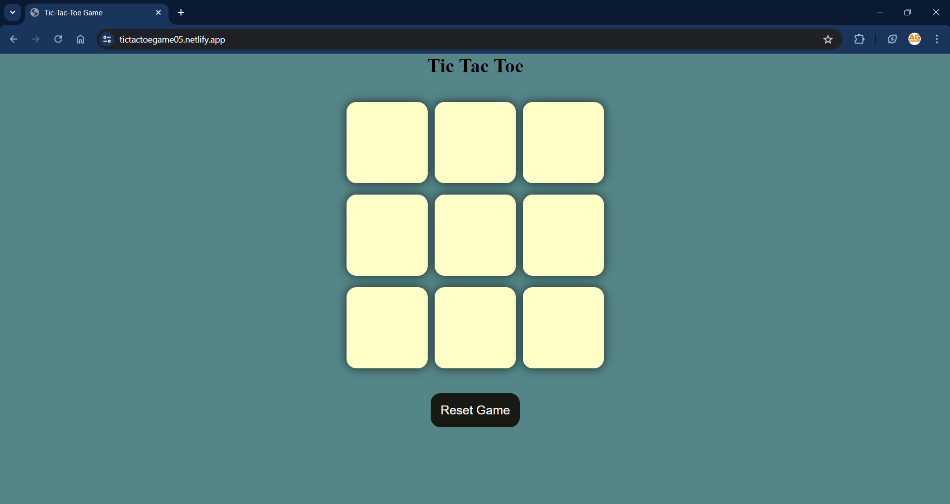 GitHub - abhiguptanitb/Tic-Tac-Toe-Game