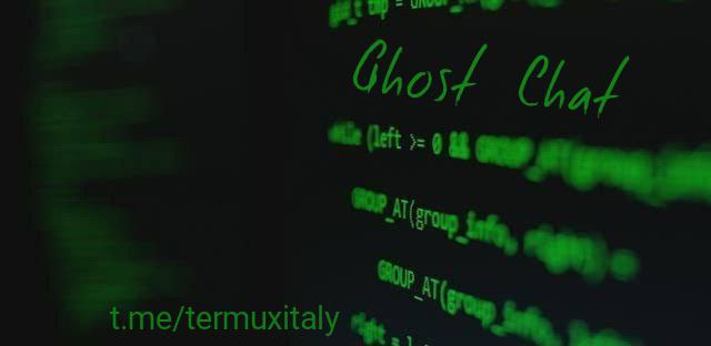 GitHub - termuxitaly/GhostChat: Questo piccolo programma è utile per comunicazioni sicure ...