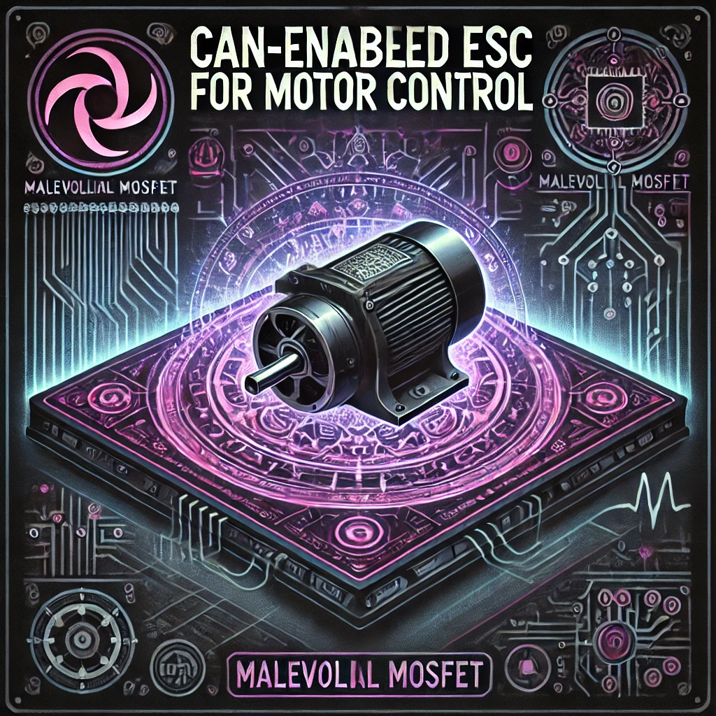 GitHub - arkad94/CANDrive32: A BLDC Motor ESC Development Board with CAN functionality