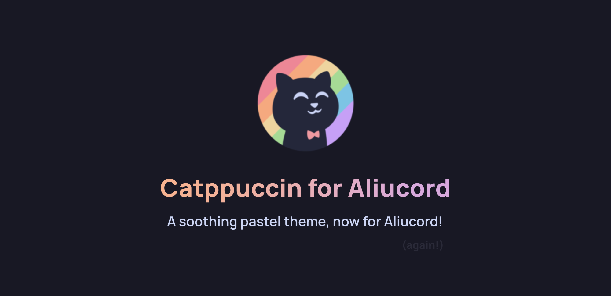 GitHub - myumichi/aliucord: ️ Soothing pastel theme for Aliucord!