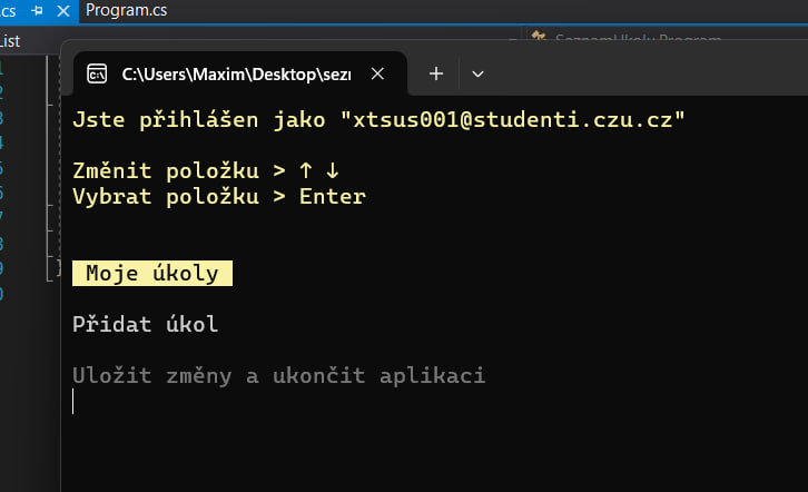 GitHub - sedrigonkers/seznam-ukolu: "Seznam úkolů" (Task List) - is a semester project for the ...