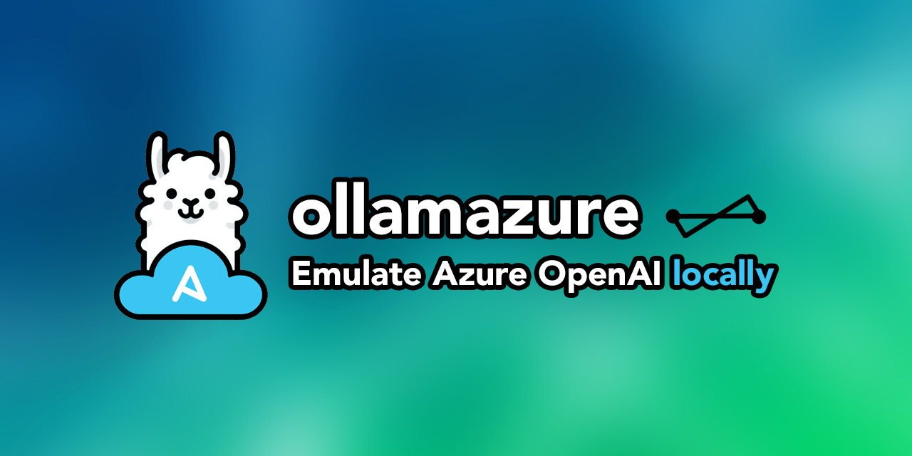 GitHub - sinedied/ollamazure: Emulates Azure OpenAI API on your local ...