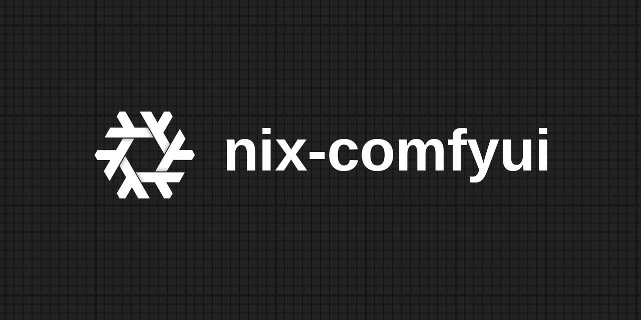 GitHub - dyscorv/nix-comfyui: ComfyUI as a Nix expression