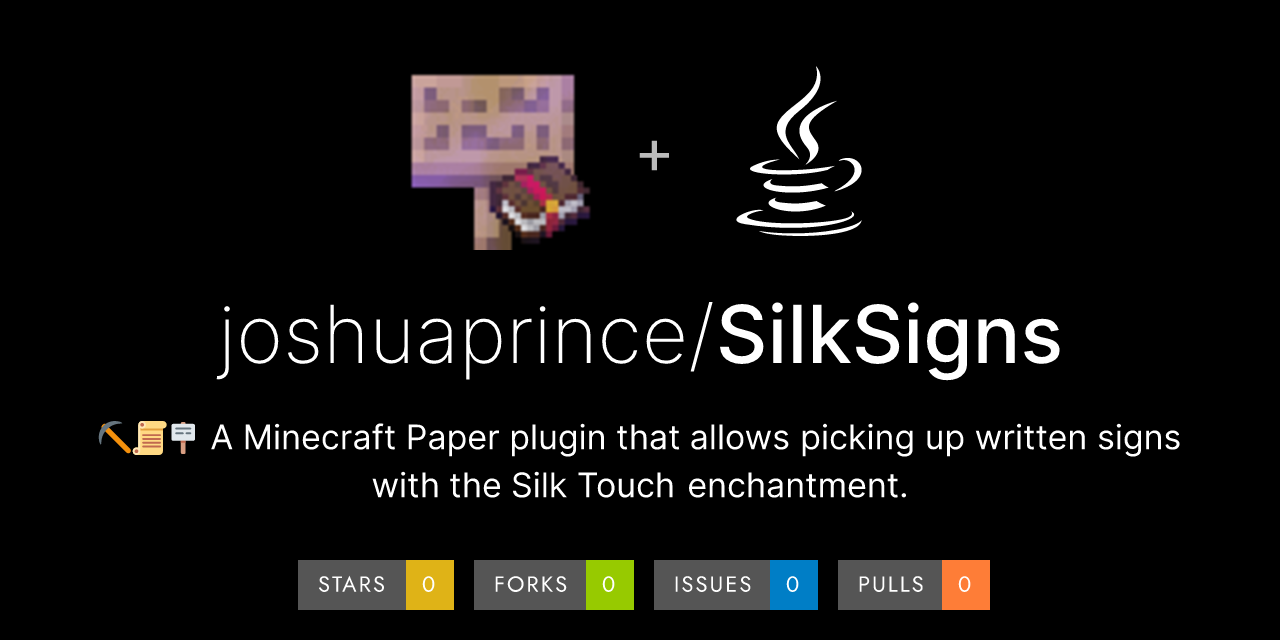 GitHub - joshuaprince/SilkSigns: ⛏️📜🪧 A Minecraft Paper plugin that ...