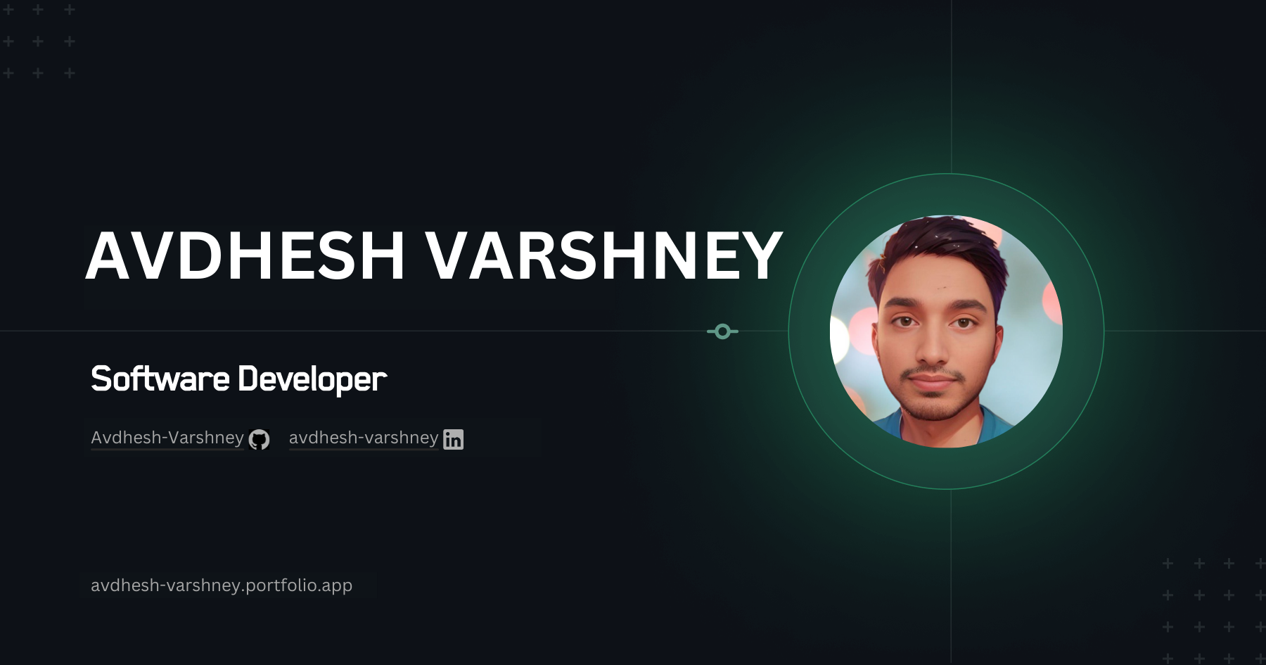GitHub - Avdhesh-Varshney/portfolio: My personal portfolio website