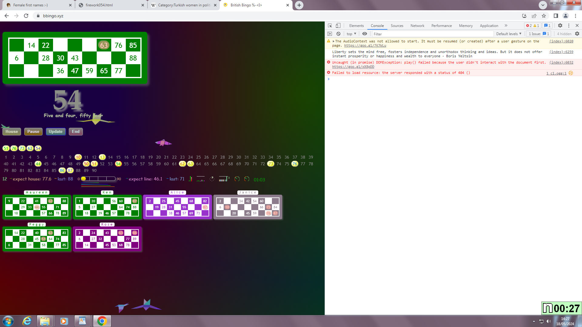 bingo-game · GitHub Topics · GitHub