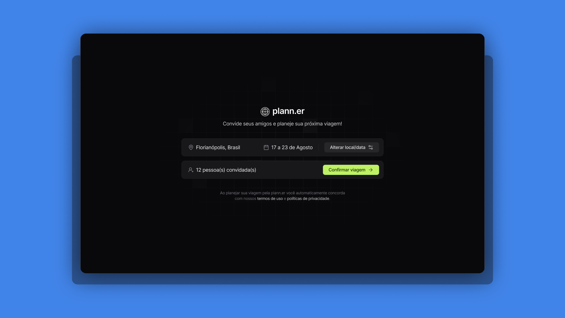 GitHub - reinheimermat/planner-web: Project of NLW Journey event by ...
