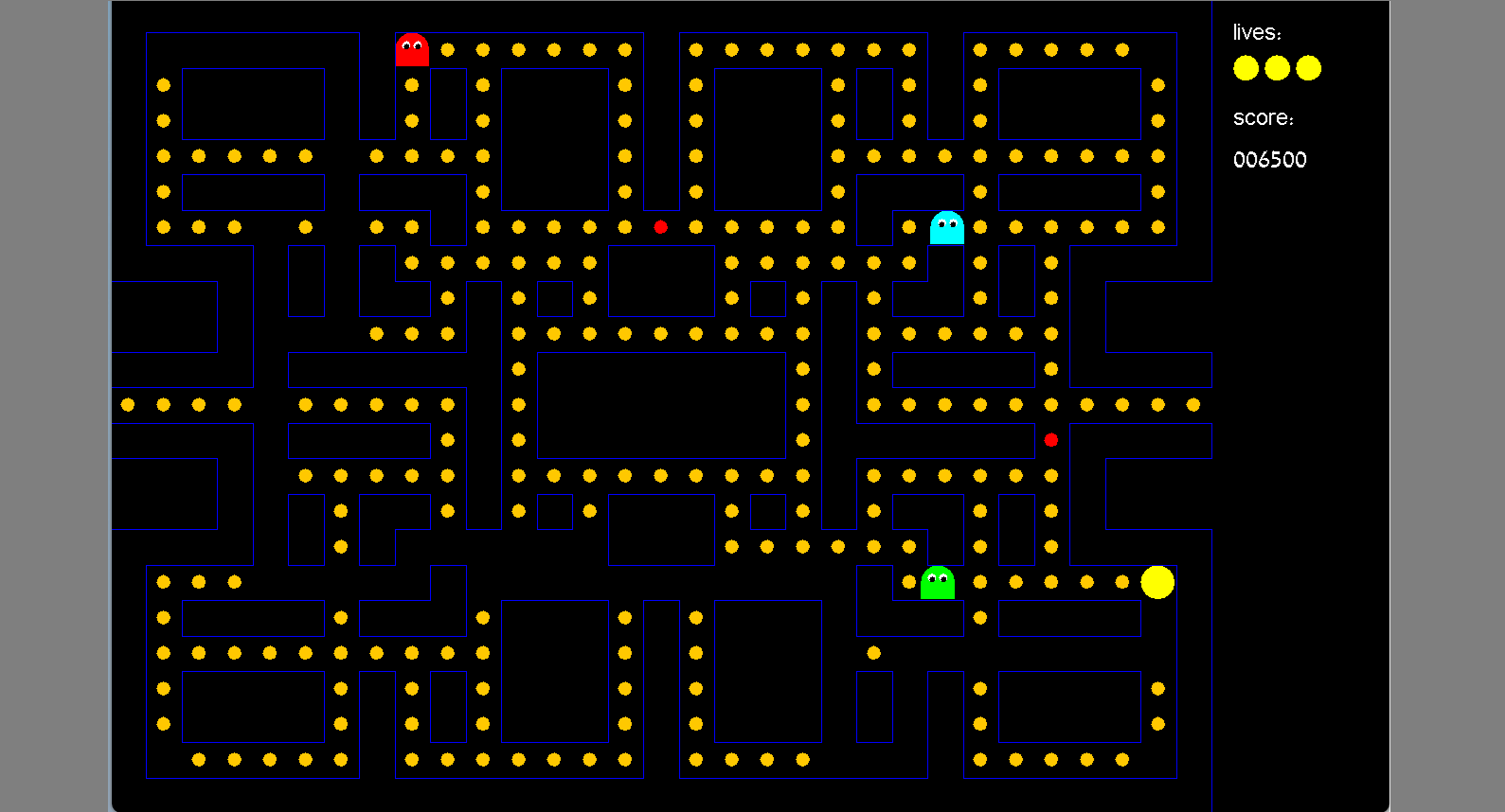 GitHub - EdenBarda/Pacman-game: Developed my own version of the popular game Pacman. introducing ...