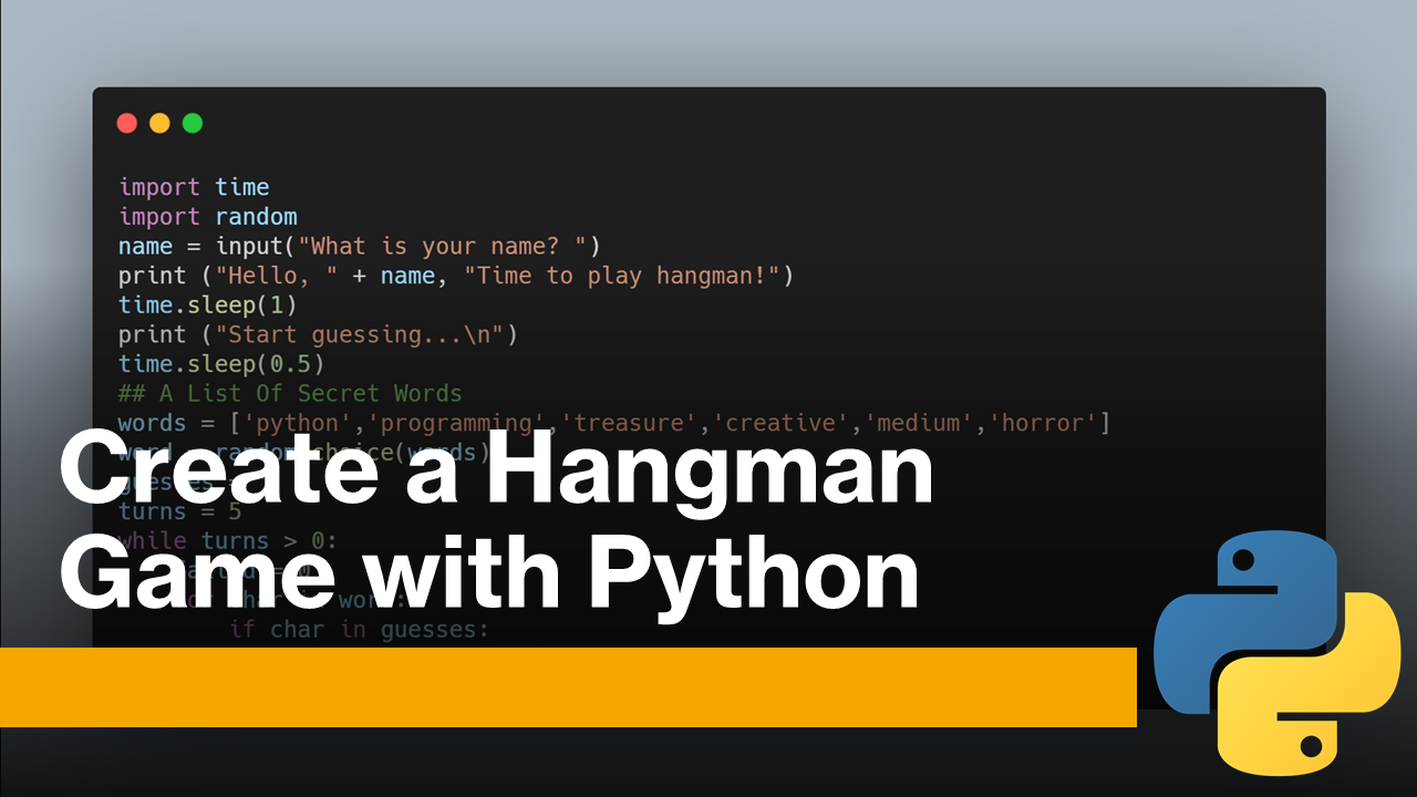 GitHub - AsifTLT/Hangman-Game-WIth-Python: 🎮 Dive into the classic word-guessing game of Hangman ...