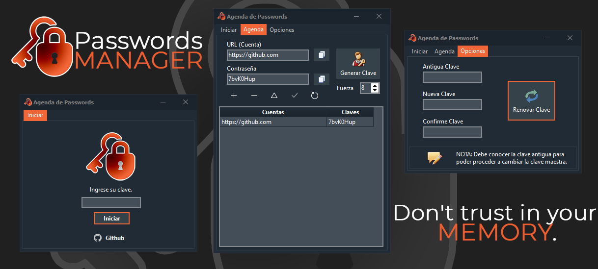 GitHub - DoctorBIOS1990/passwords-manager: Automation solution, Archive/Generator passwords.