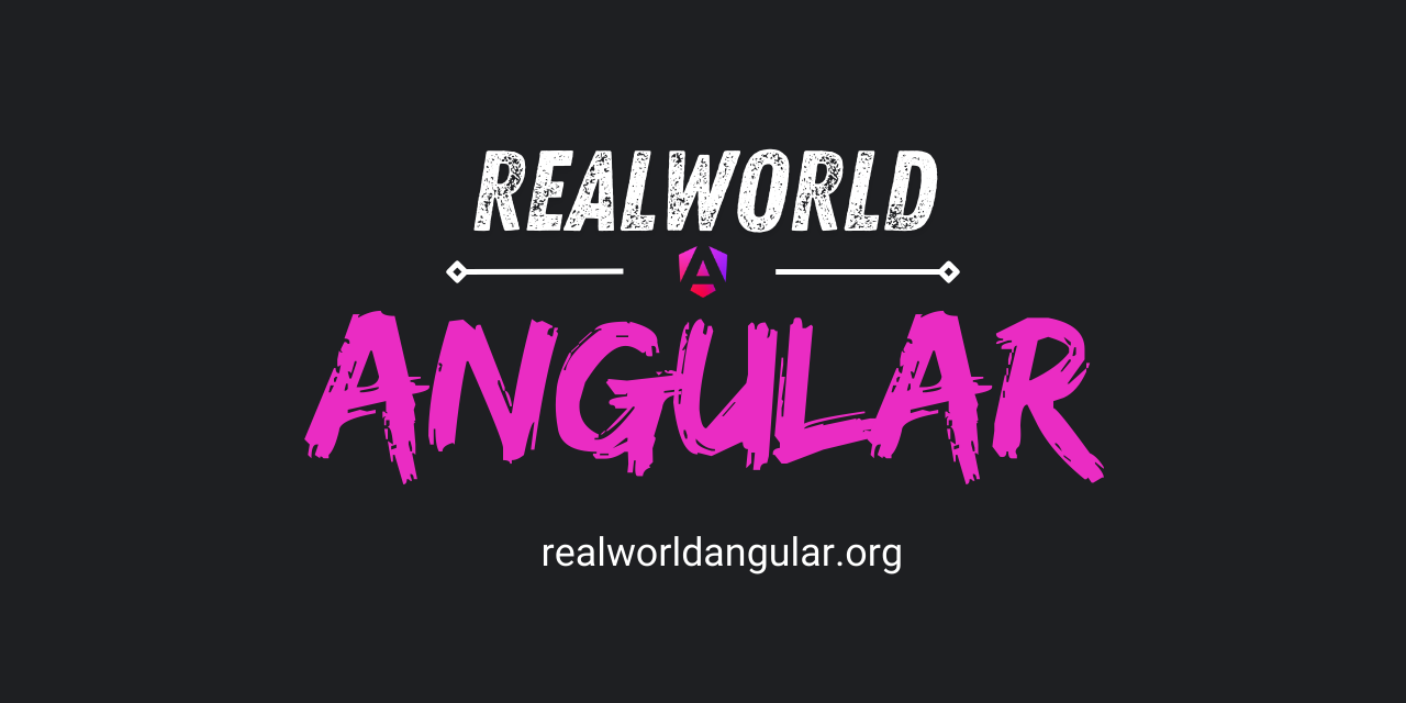 GitHub - realworld-angular/realworld-angular: RealWorld Angular ... GitHub - realworld-angular/realworld-angular: RealWorld Angular ...