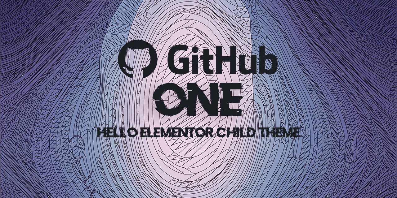 GitHub - mxddown/one-wp-theme: One the chameleon of WordPress themes. It adapts to your every ...