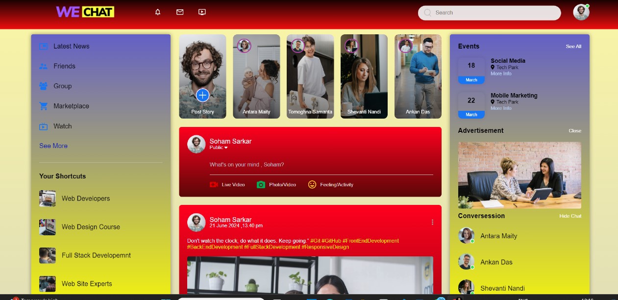 Social-Media-Design--WE-CHAT---Website/index.html at main ...