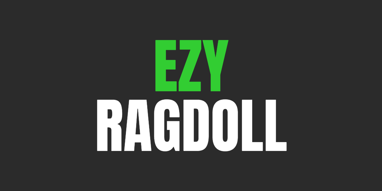 GitHub - gamedev-uv/EzyRagdoll: A small package which makes adding ragdolls to your game easier!