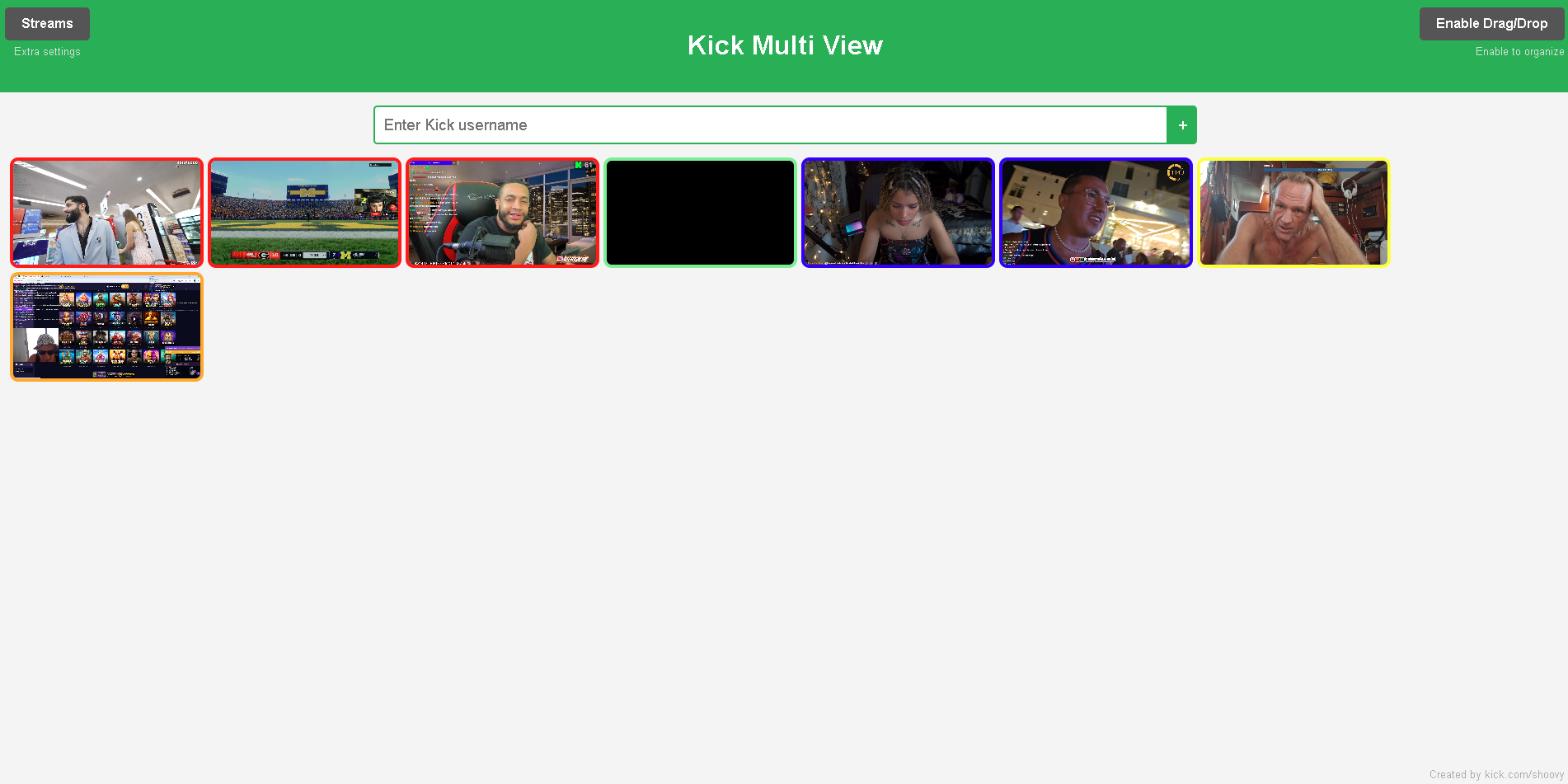 GitHub - shyb1x/kick-multi-stream-view