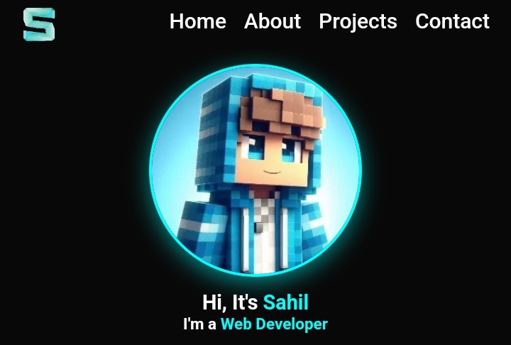 My Portfolio Index Html At Main · Sahilshidruk My Portfolio · Github