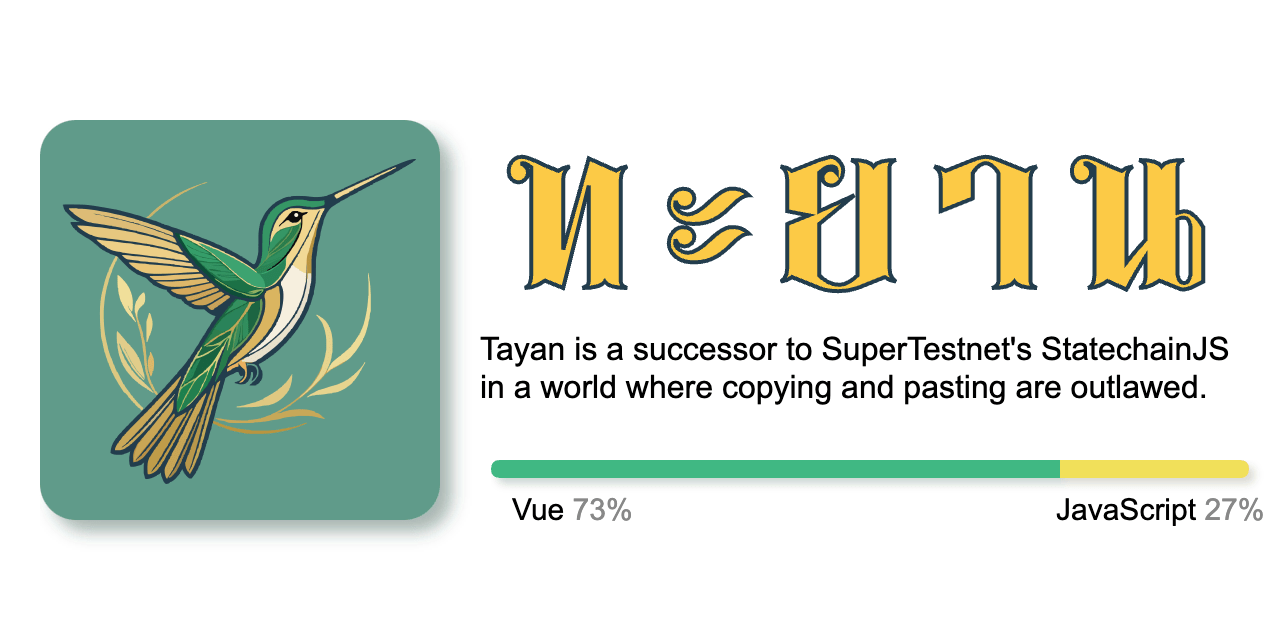 GitHub - krutt/tayan: Tayan is a successor to SuperTestnet's ...