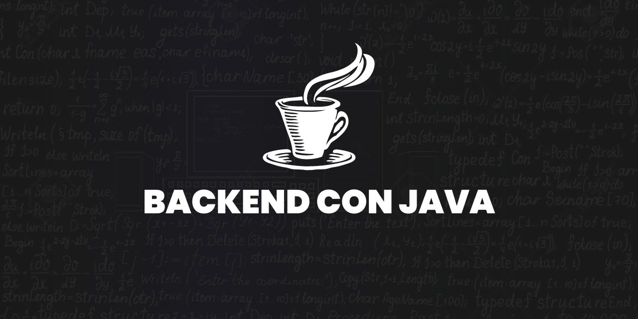 GitHub - M-LJhon/Backend-con-Java: He creado este repositorio con el fin de compartir el ...