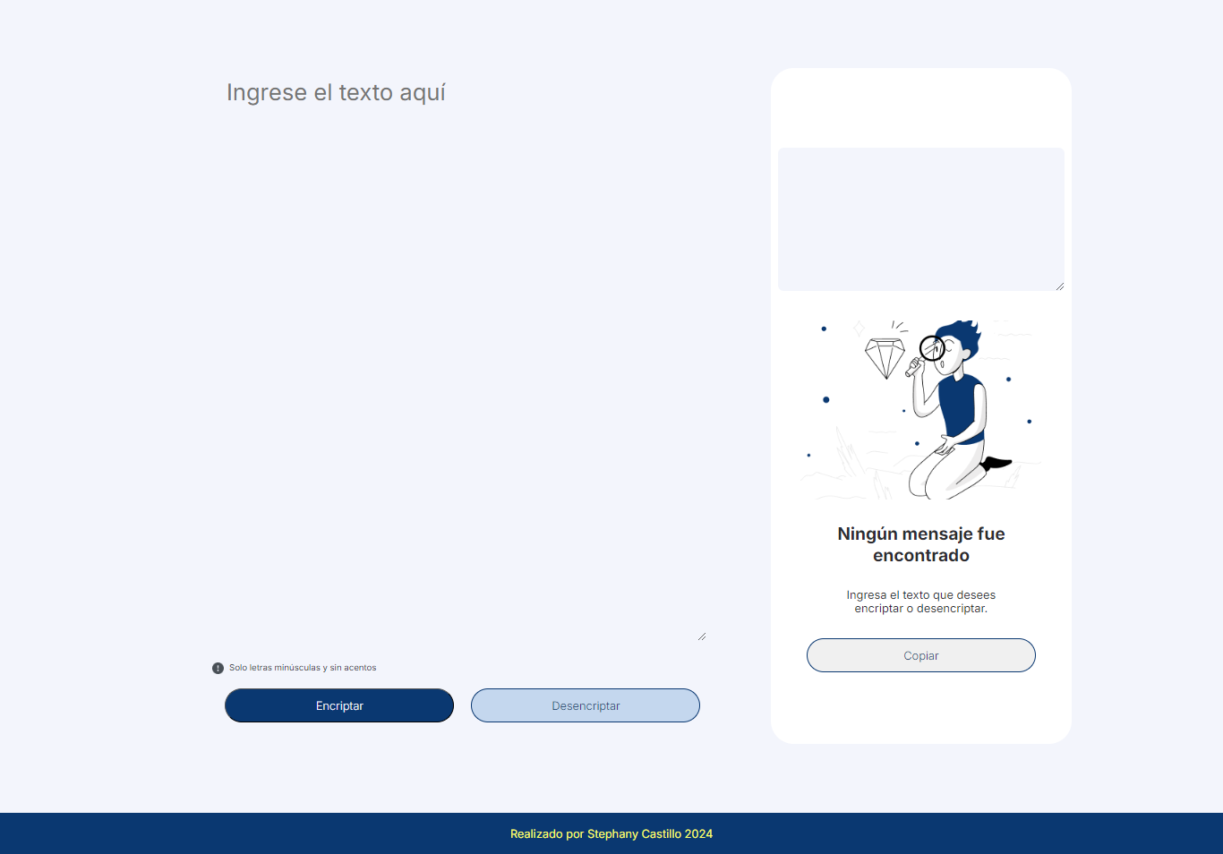 GitHub - tphany/Encriptador: Encriptador de texto