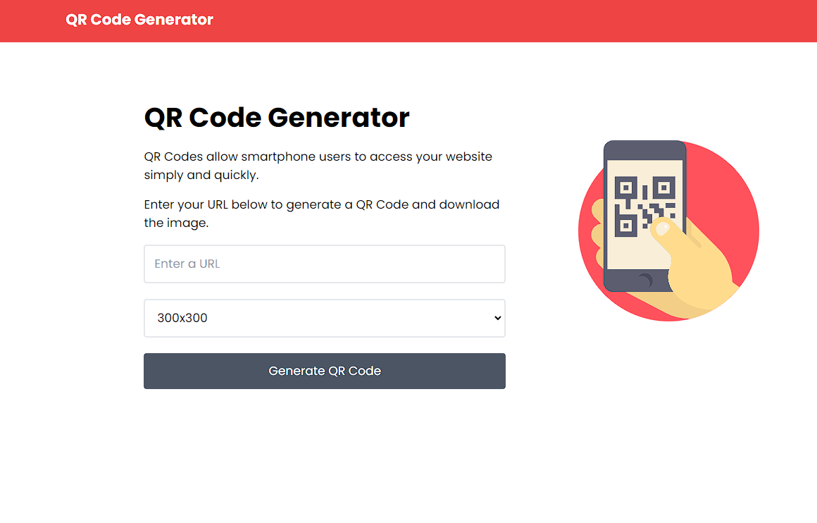 GitHub - NavneethBhat/QR-Code-Generator: This project will create QR code for URLs