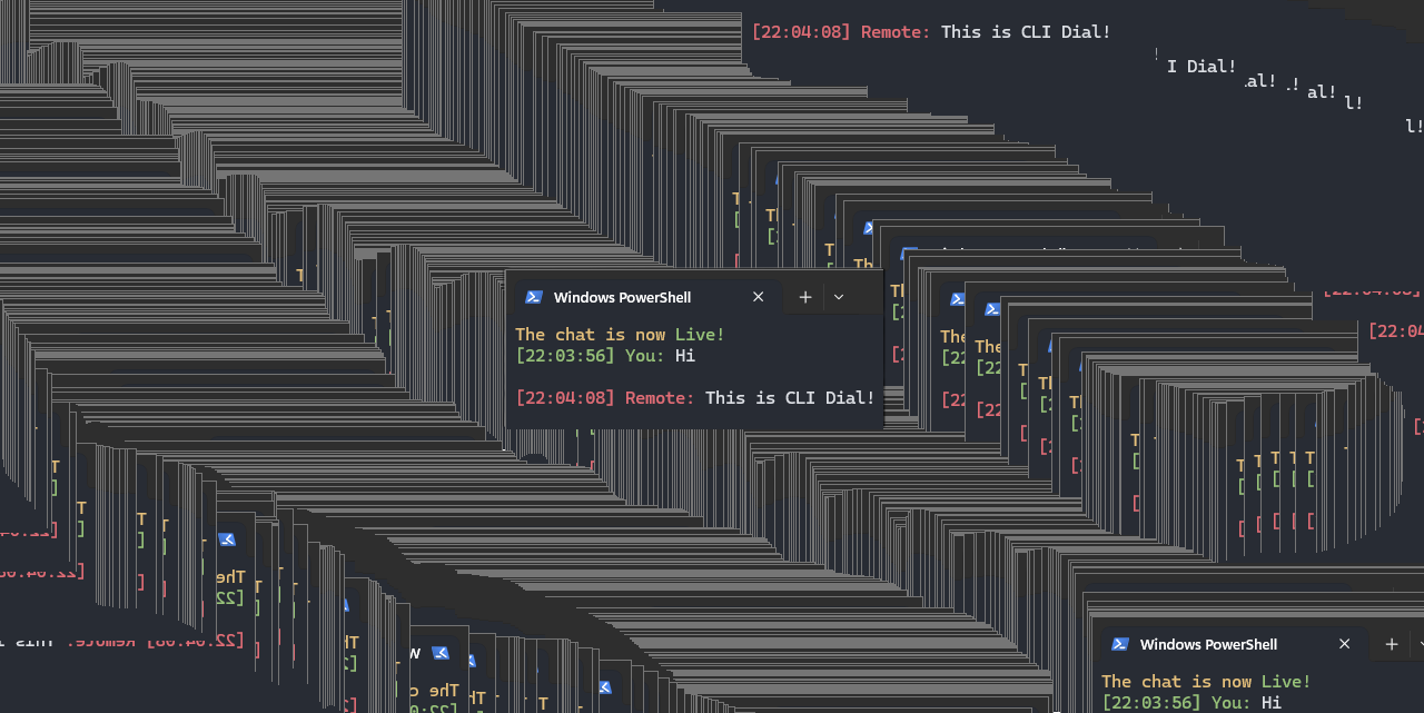GitHub - arcyse/CLI-Dial: A command line interface based two-way chat. (Under active development)