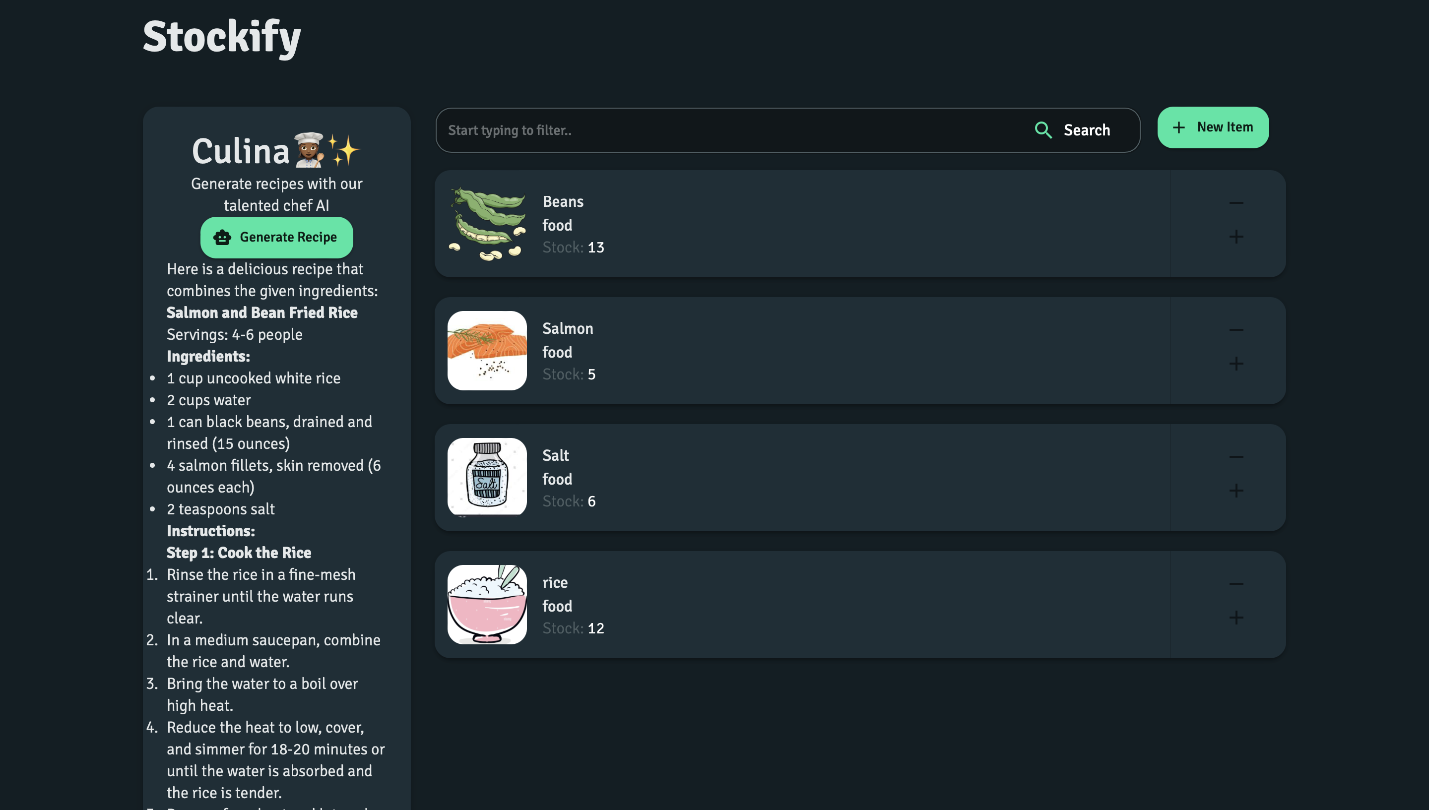 GitHub - mssomie/Culina: Culina is a smart kitchen management app that helps you keep track of ...