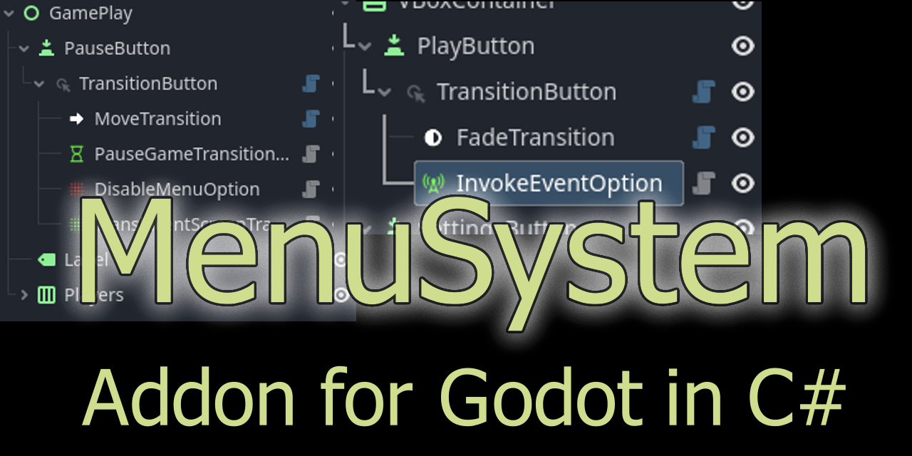 GitHub - MikyGus/GodotAddonMenuSystem