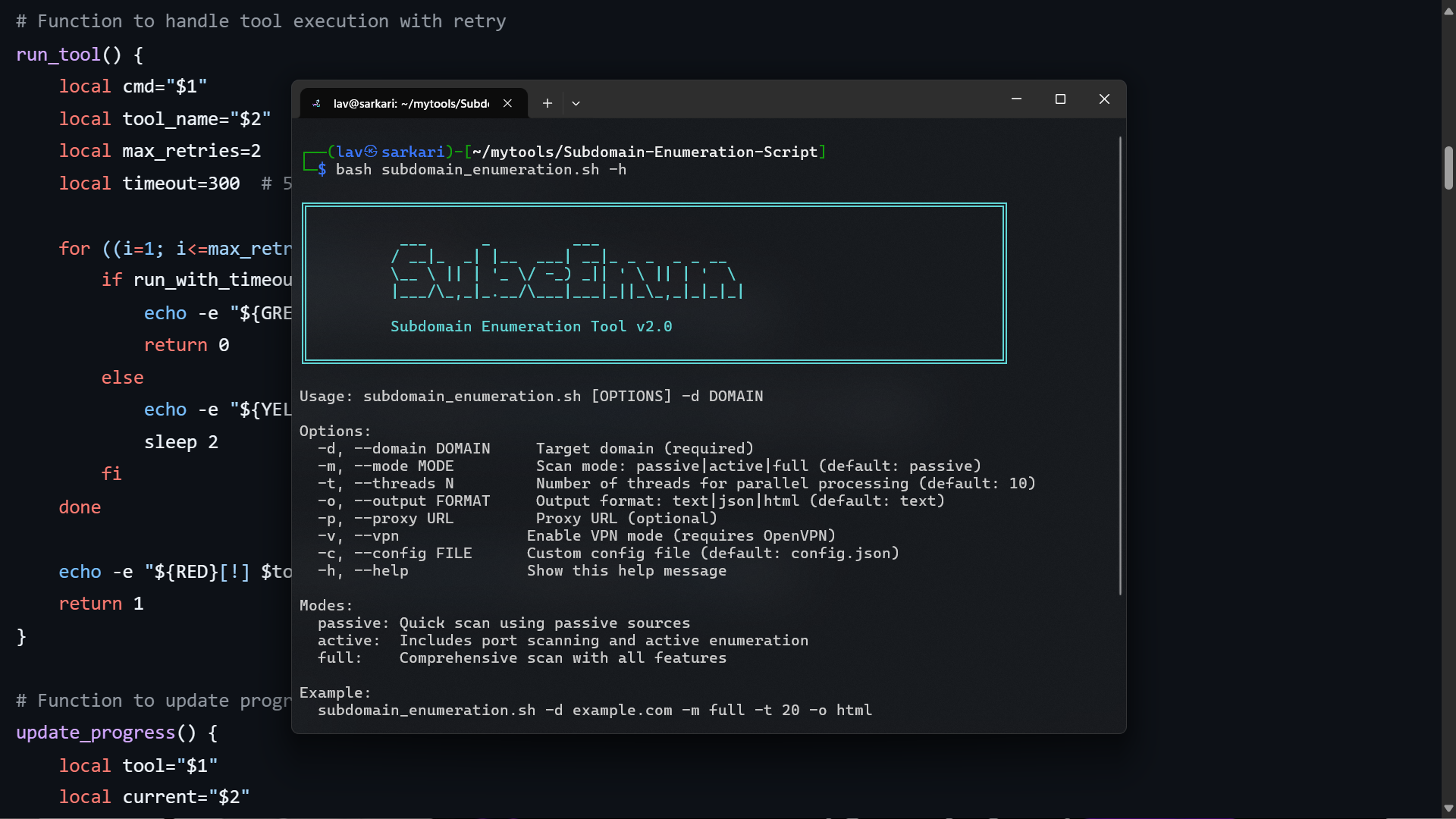 GitHub - LavSarkari/Subdomain-Enumeration-Script: SubEnum v2.0 - A fast and powerful subdomain ...