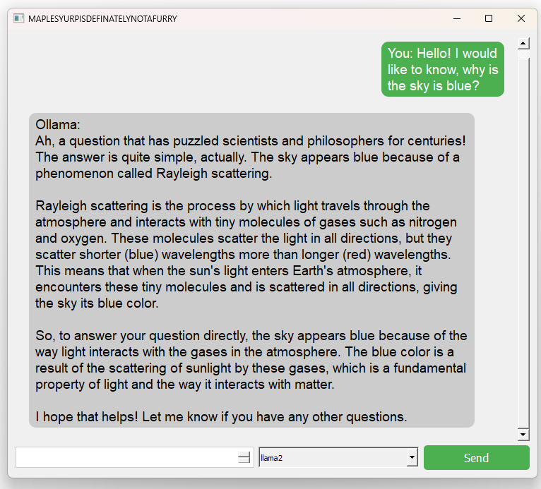 Ollama Python Guireadmemd At Main · Maplesyruploverollama Python Gui · Github