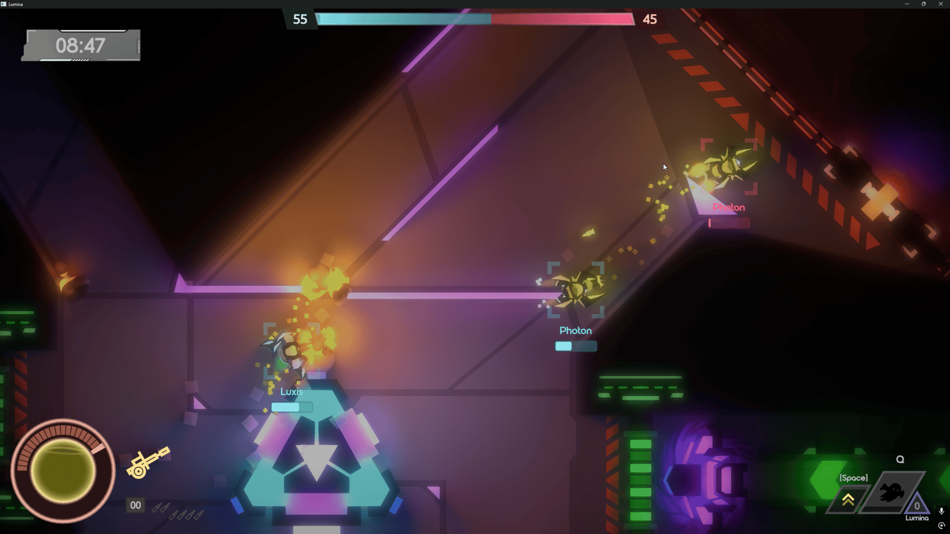 GitHub - nixonyh/lumina: A top down, fast paced, objective based, PvP game, written in Rust ...