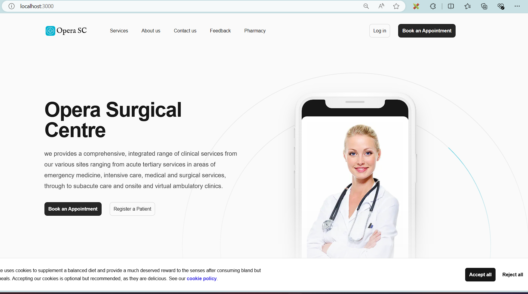 GitHub - Manish-Tamang/opera-surgical-centre: This Project was a college assignment!!