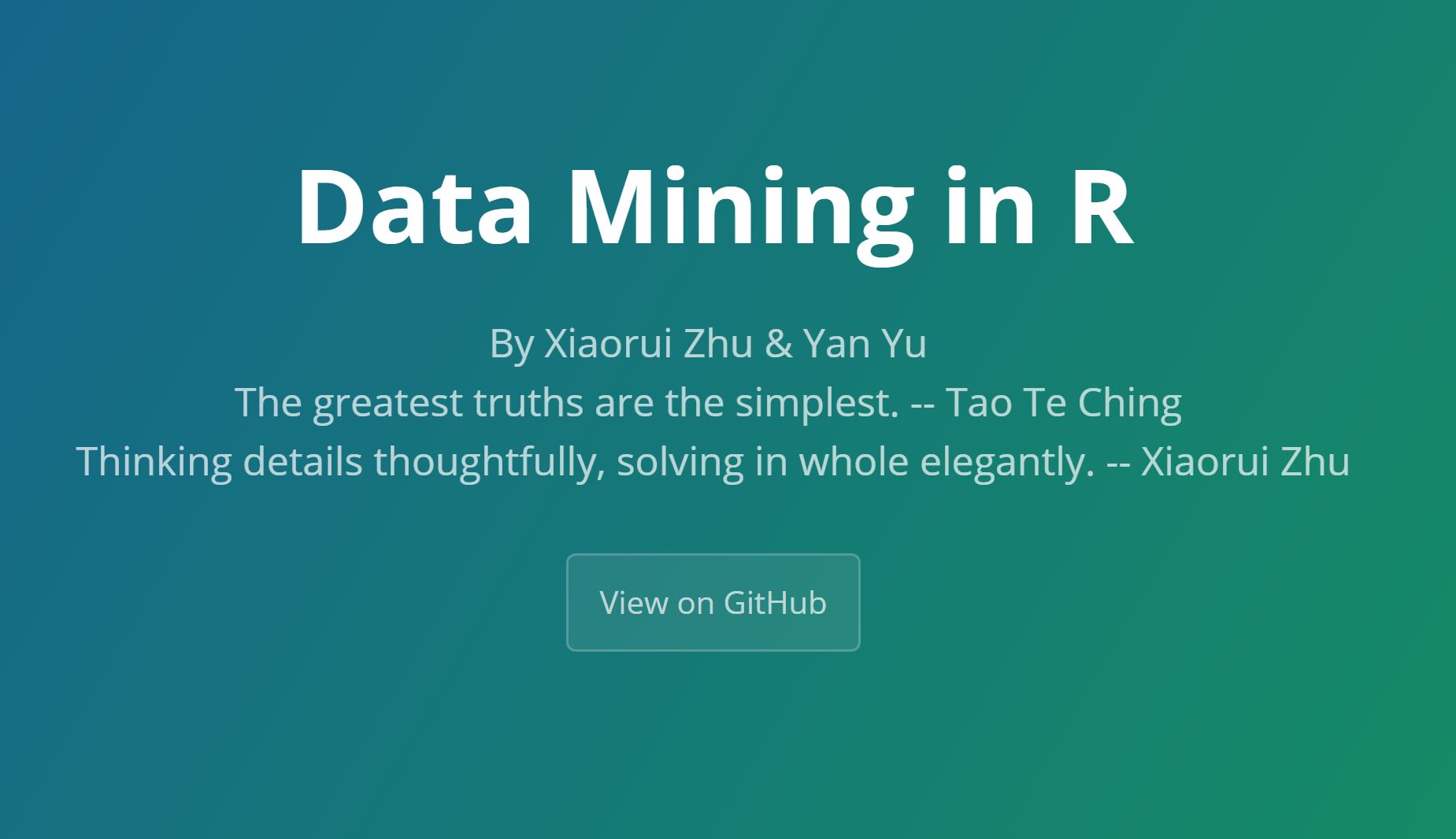 Data-Mining-R/1. Intro R/1.A_IntroDM.Rmd at master · XiaoruiZhu/Data-Mining-R · GitHub