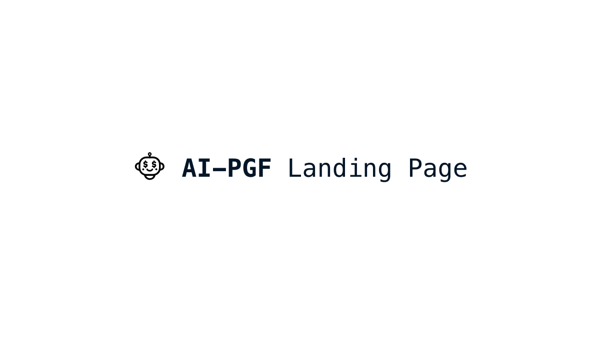 GitHub - PotLock/aipgf-landing: Landing Page for AI-PGF