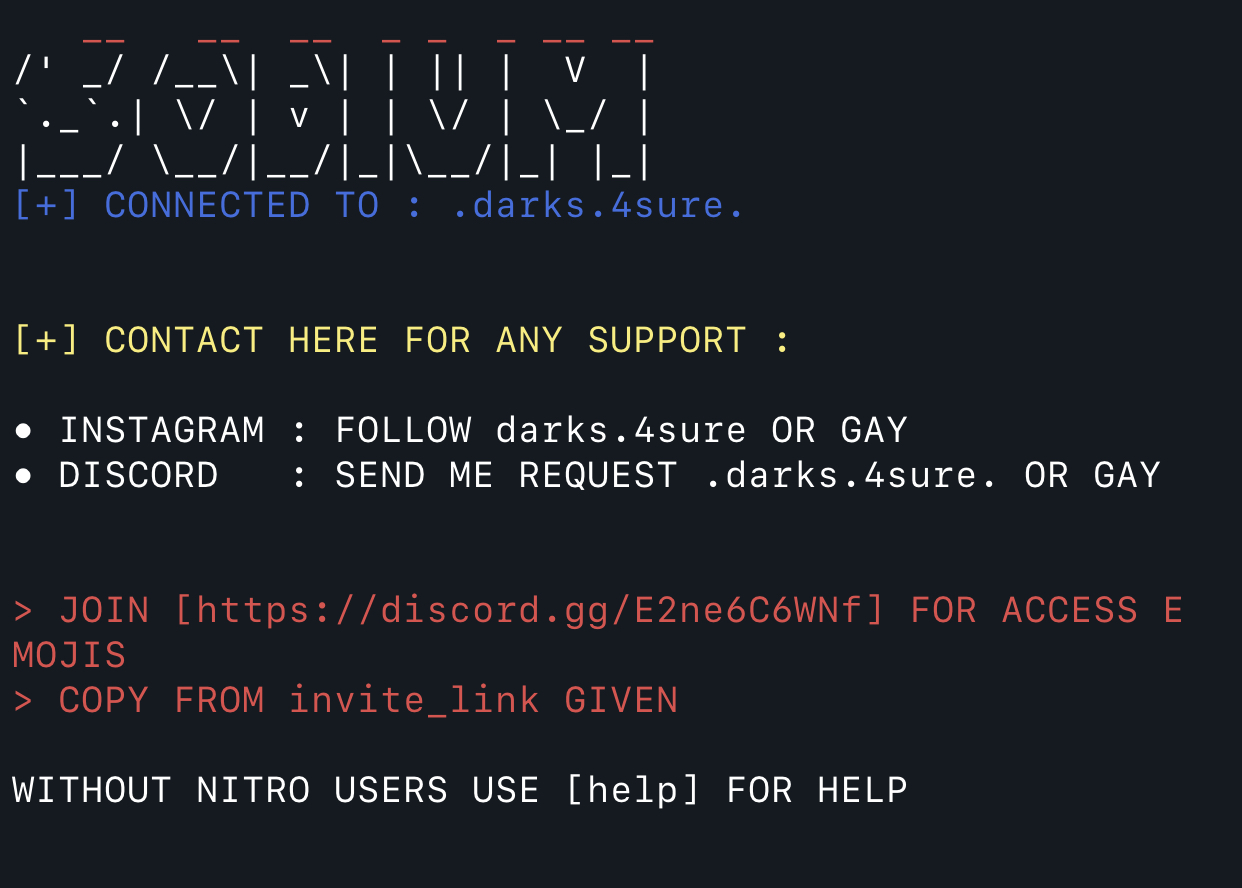 GitHub - Darks4sure/Sodium-Selfbot: For any help or query join https://discord.gg/GZHHY4Up9v ...