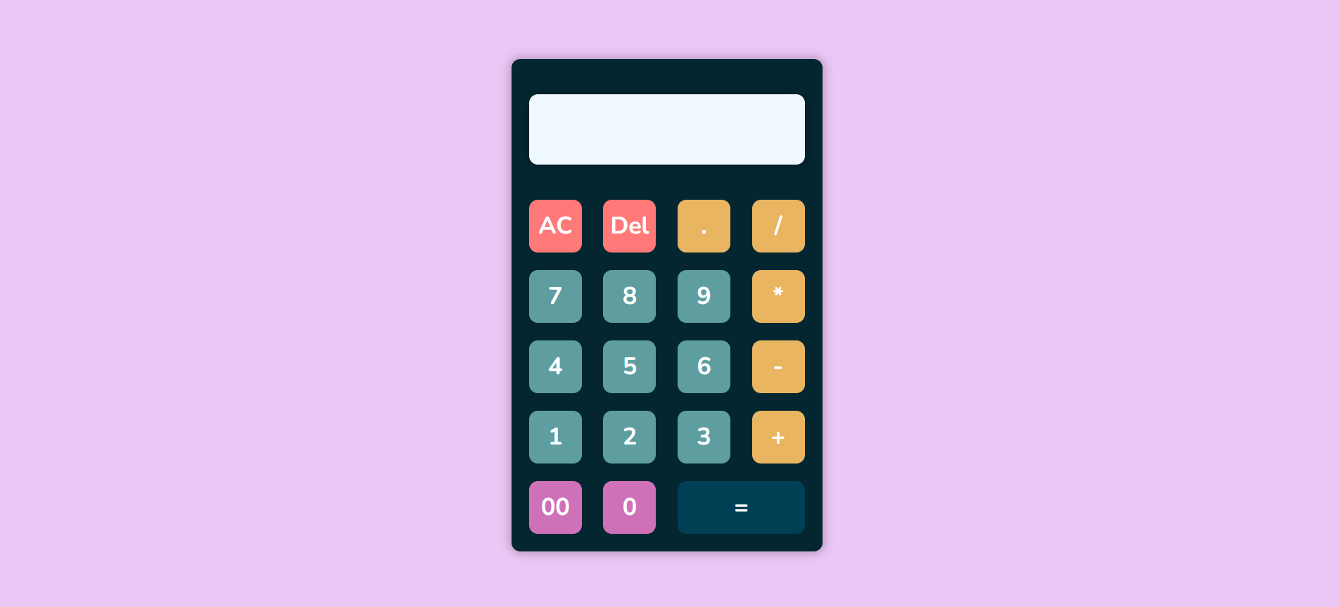 GitHub - deepasha1511/Calculator: Developed a simple, responsive calculator app with basic ...