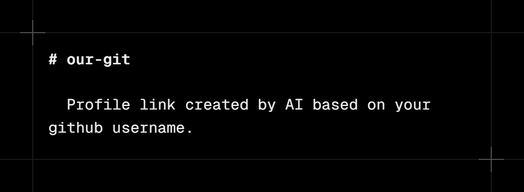 GitHub - 97revenge/our-git: Profile link created by AI based on your ...