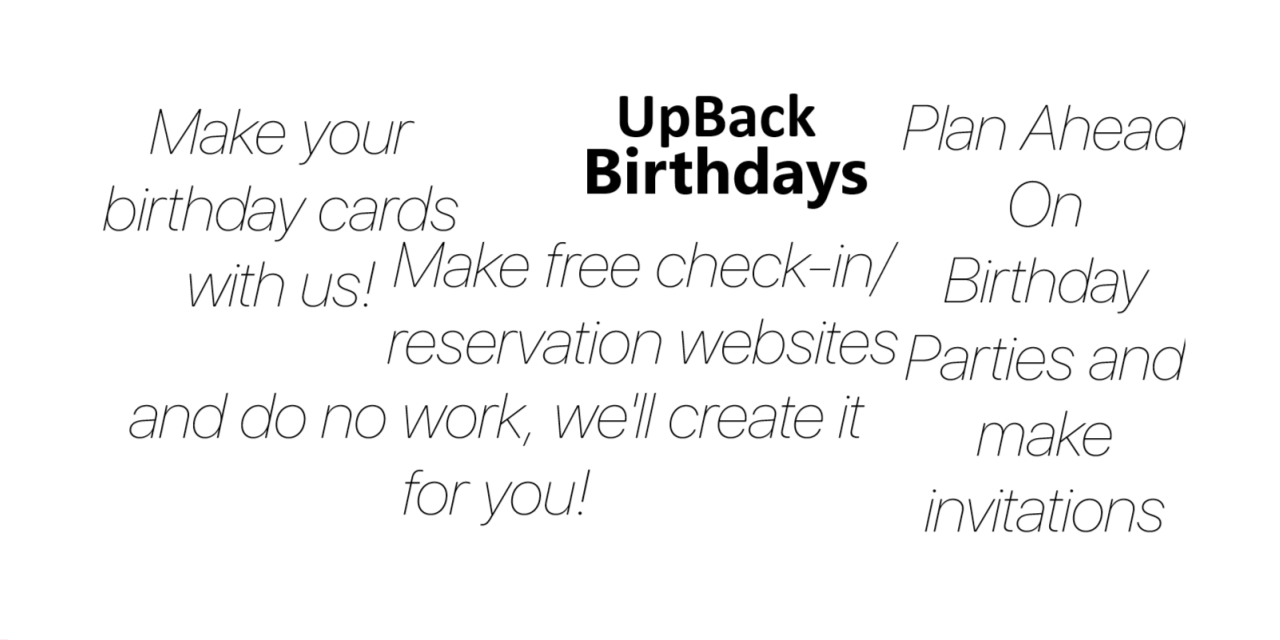 GitHub - UpBackWeb/birthdays
