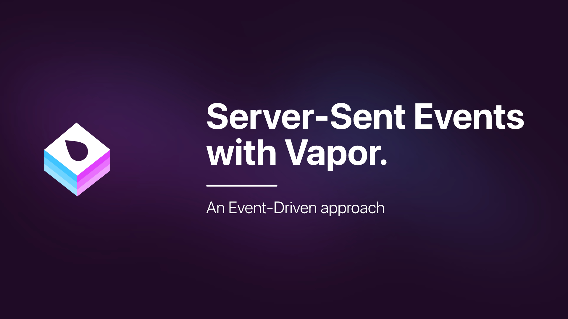 GitHub - fitomad/vapor-sse: Swift Vapor with Server-Sent Event