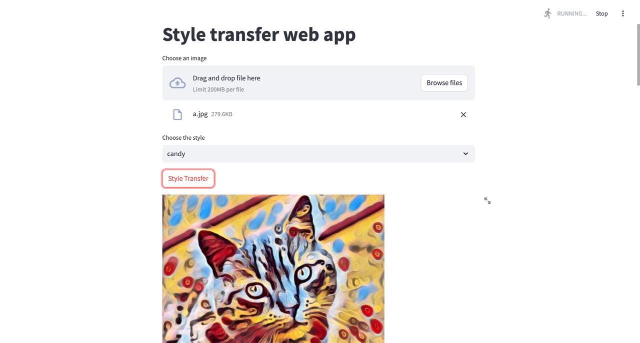 GitHub - chris-guerra/streamlit-fastapi-example: Web-based application that allows users to ...