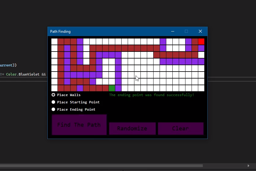 GitHub - DaghanGuven/Windows-Forms-Path-Finding: it finds path