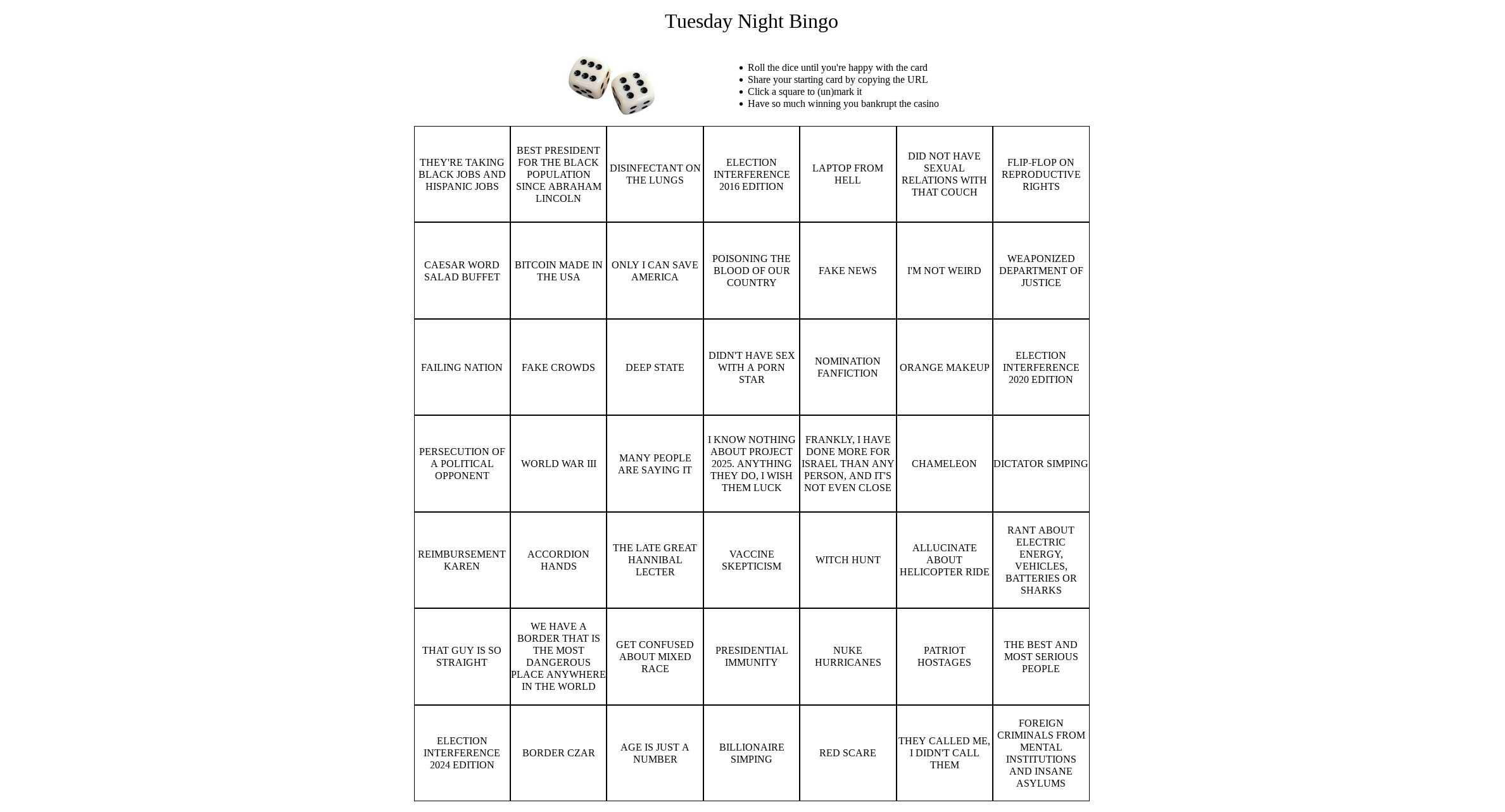 GitHub - biglyuge/bingo