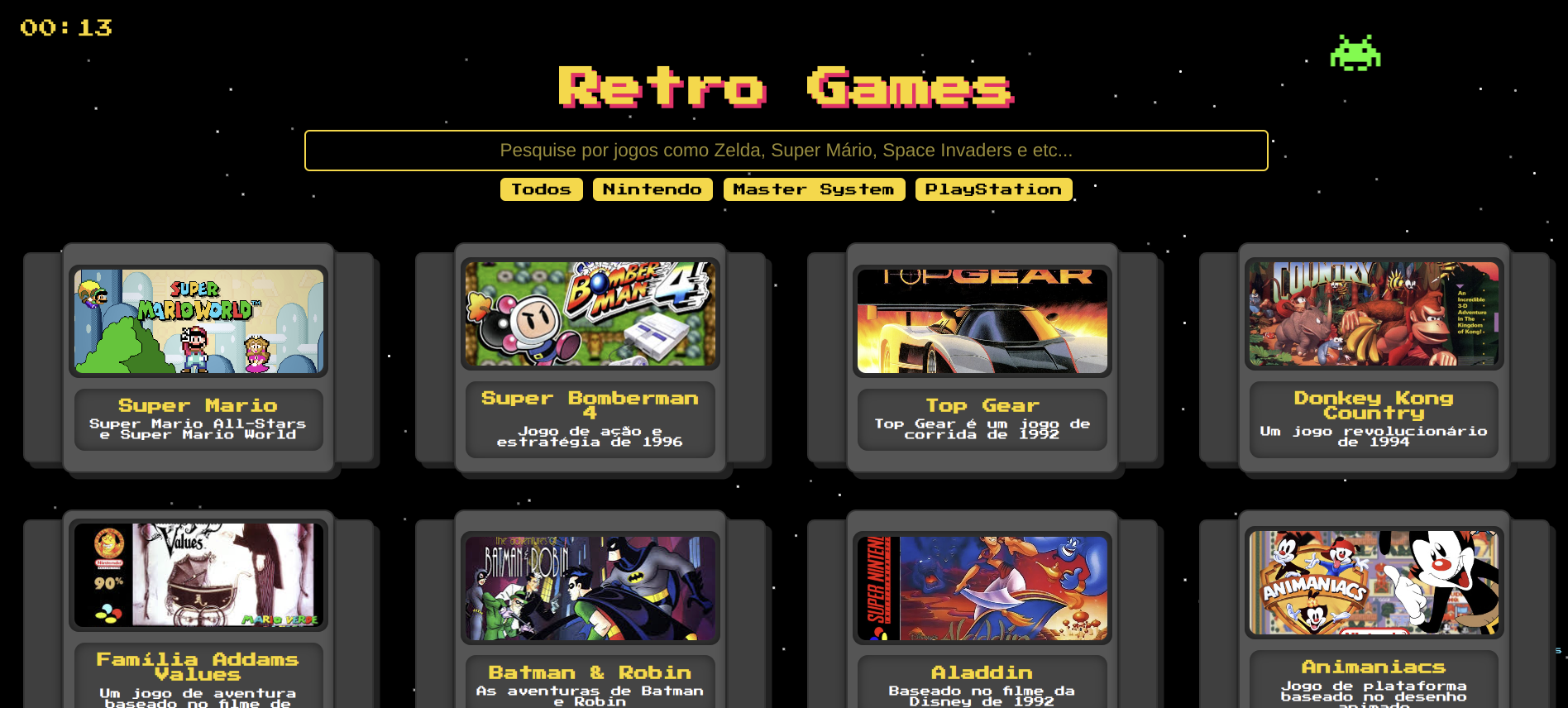 GitHub - ijrodrigues/retro-search: Acesse a demo aqui:
