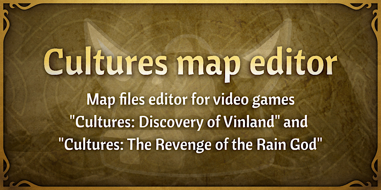 GitHub - Mikulus6/Cultures-map-editor: Map files editor for video games ...
