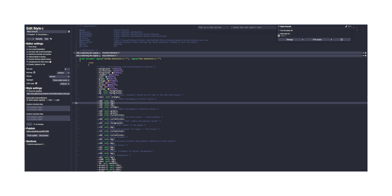 Issues · Himither/Stylus-Dracula · GitHub